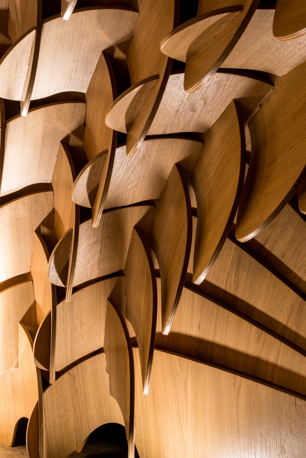 A Canopy of Timber Tiles