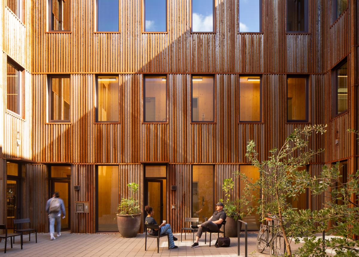 First 'All-Wood' Commercial Building in Oregon Completed - Mississippi by Waechter Architecture