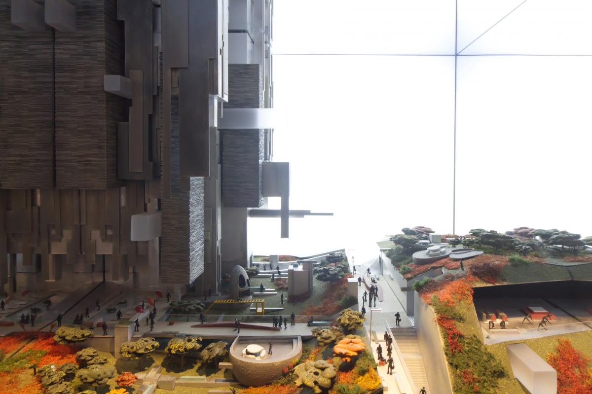 Designs for The Line Exhibited in Venice - NEOM's 'Zero Gravity Urbanism'