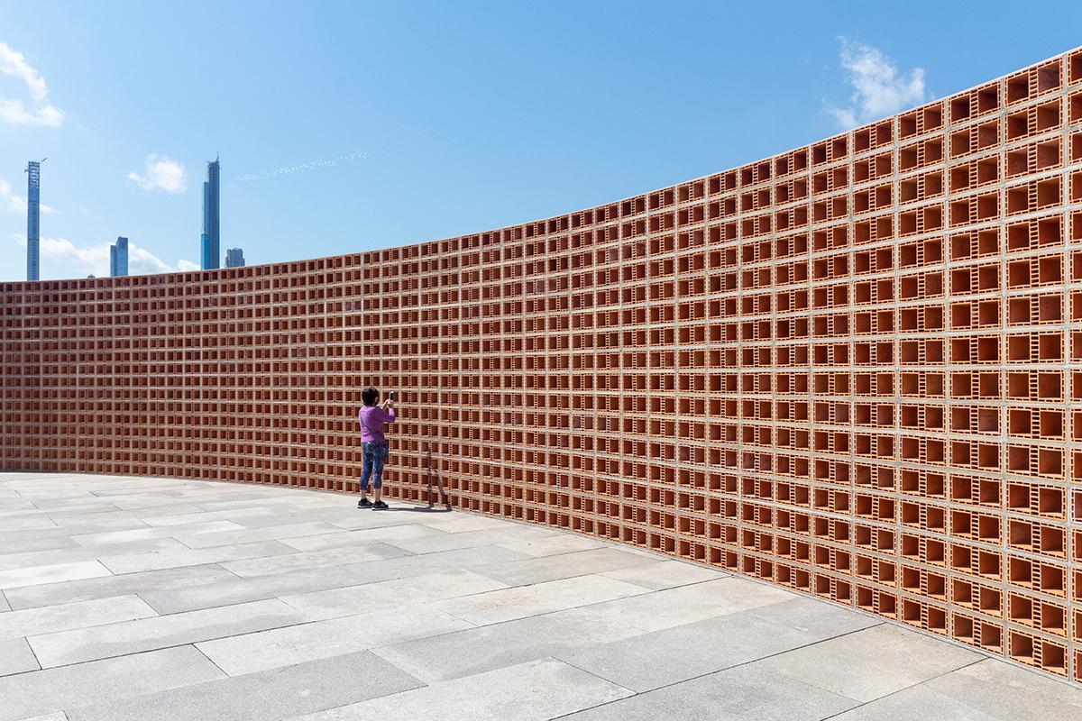 A Brick 'Lattice' on the Roof