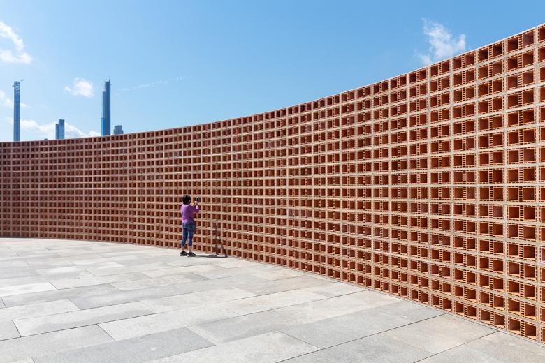 A Brick 'Lattice' on the Roof
