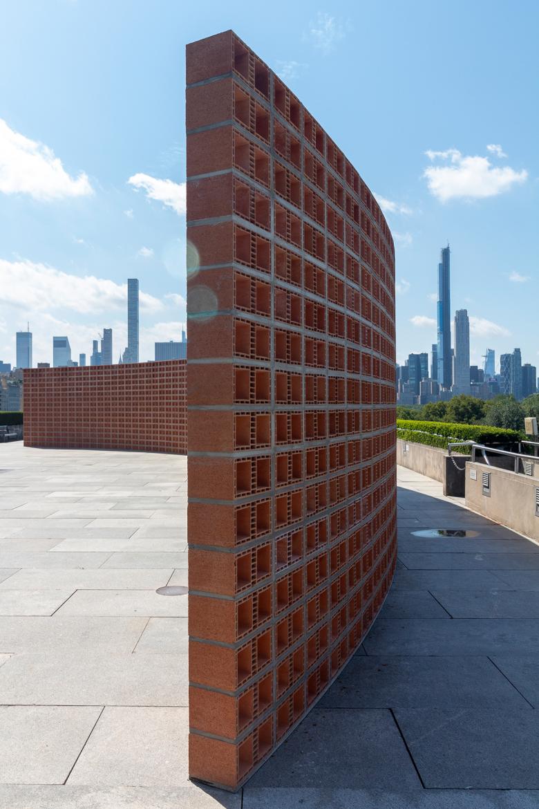 A Brick 'Lattice' on the Roof