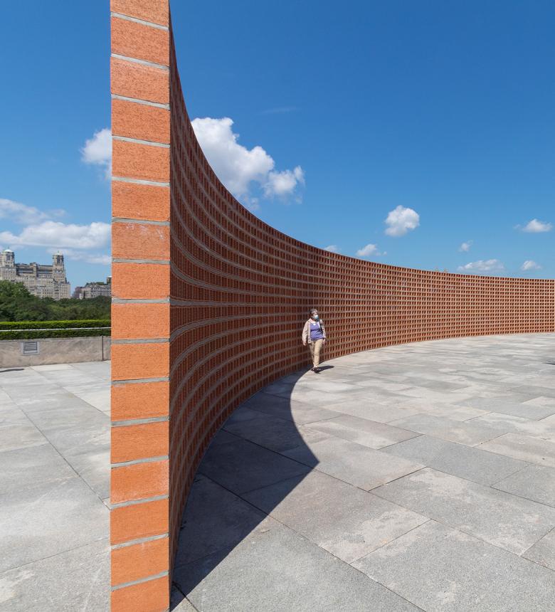 A Brick 'Lattice' on the Roof