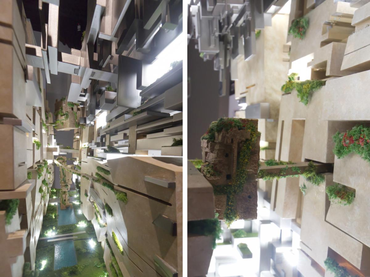 Designs for The Line Exhibited in Venice - NEOM's 'Zero Gravity Urbanism'