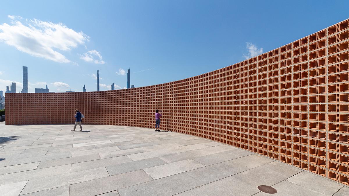 A Brick 'Lattice' on the Roof