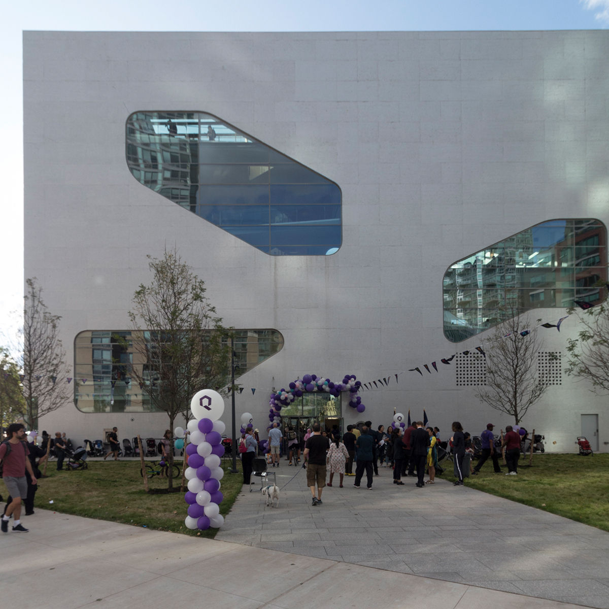 Steven Holl's Queens Library Opens