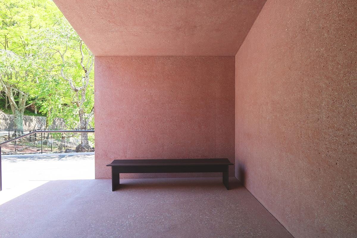Inside Inagawa Cemetery Chapel and Visitor Centre