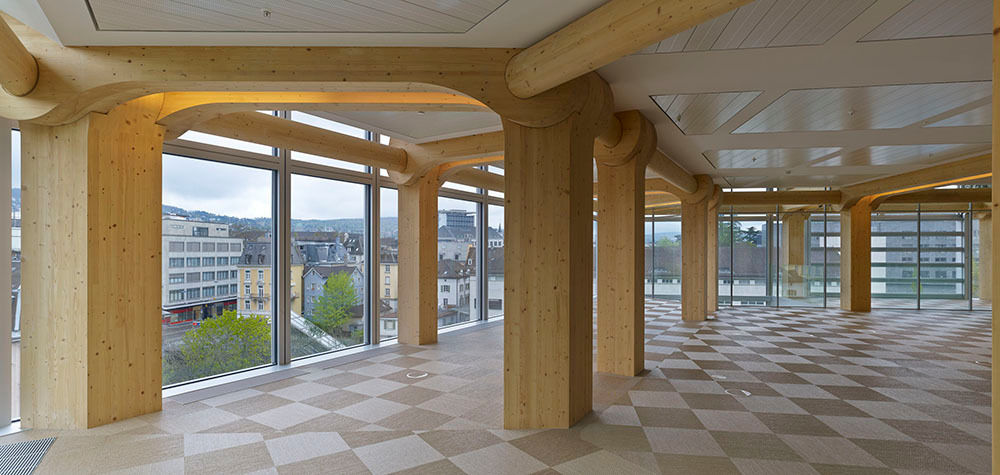 Tamedia's Timber Structure