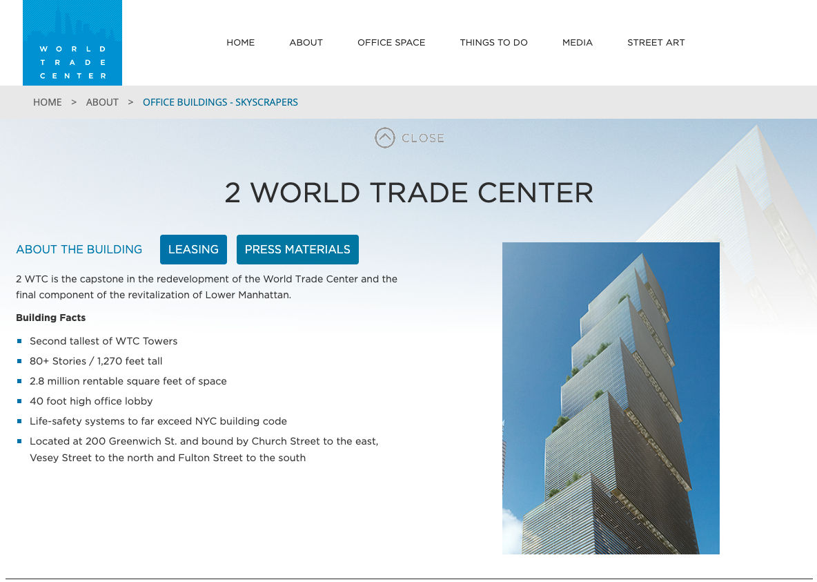 Foster Redesigning 2 WTC