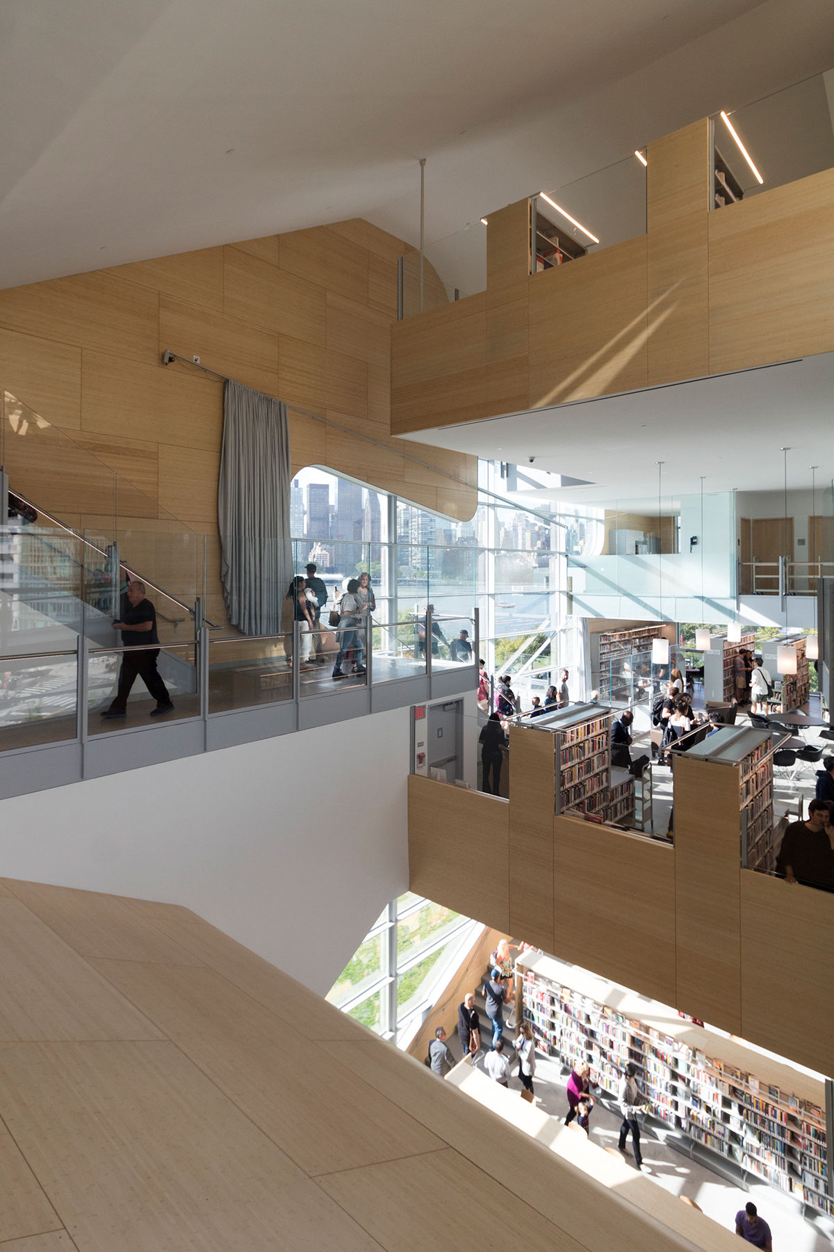 Steven Holl's Queens Library Opens