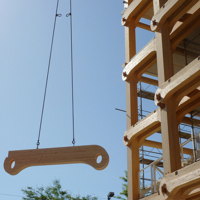 Tamedia's Timber Structure