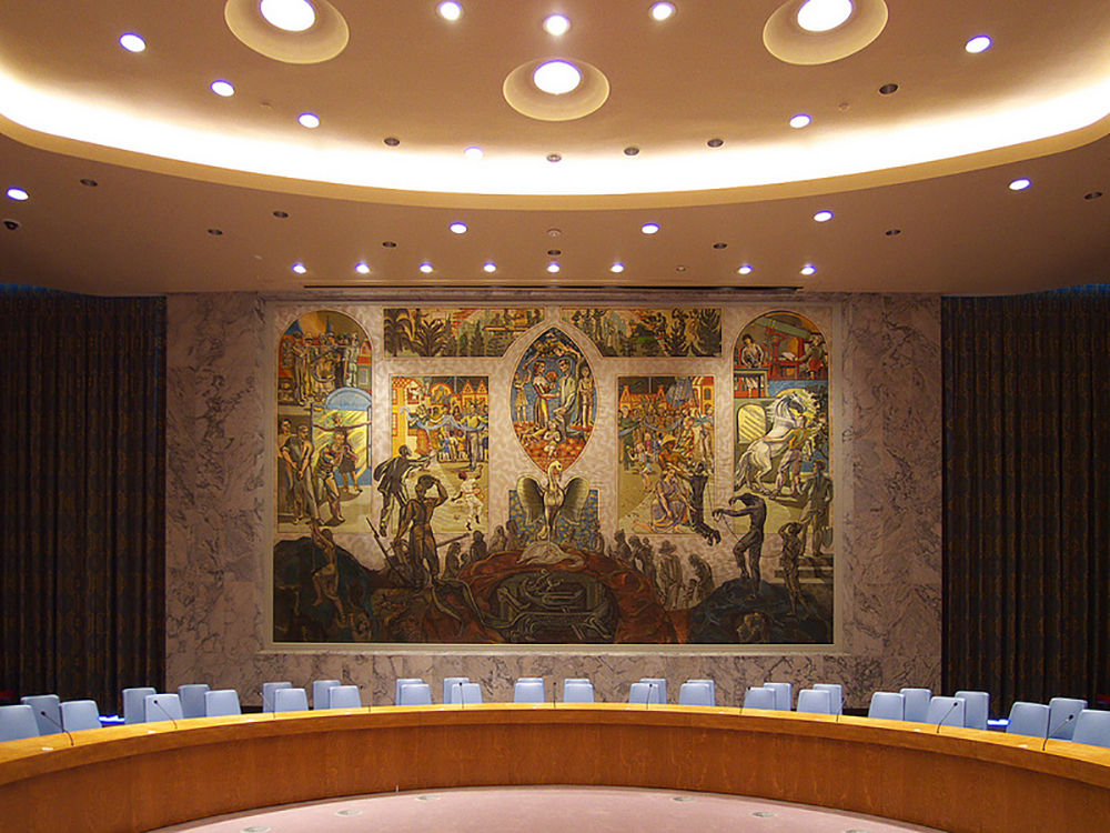 UN Security Council Chamber Reopens