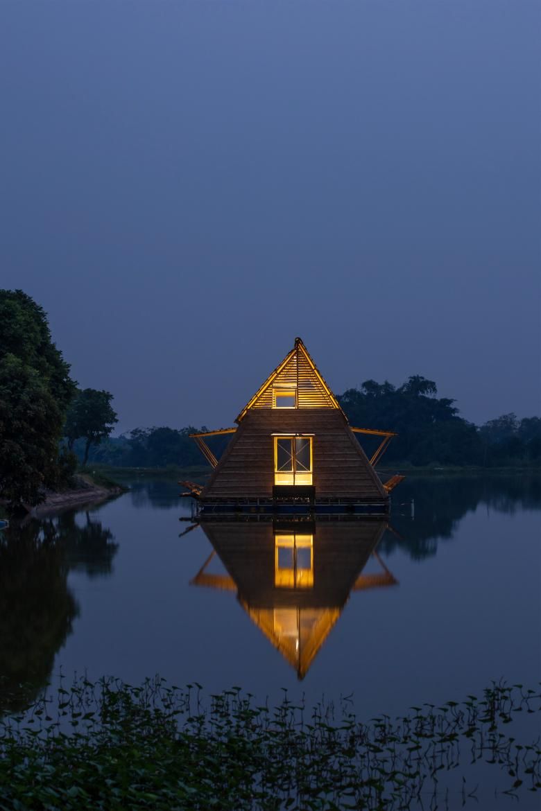 Floating Bamboo House 2
