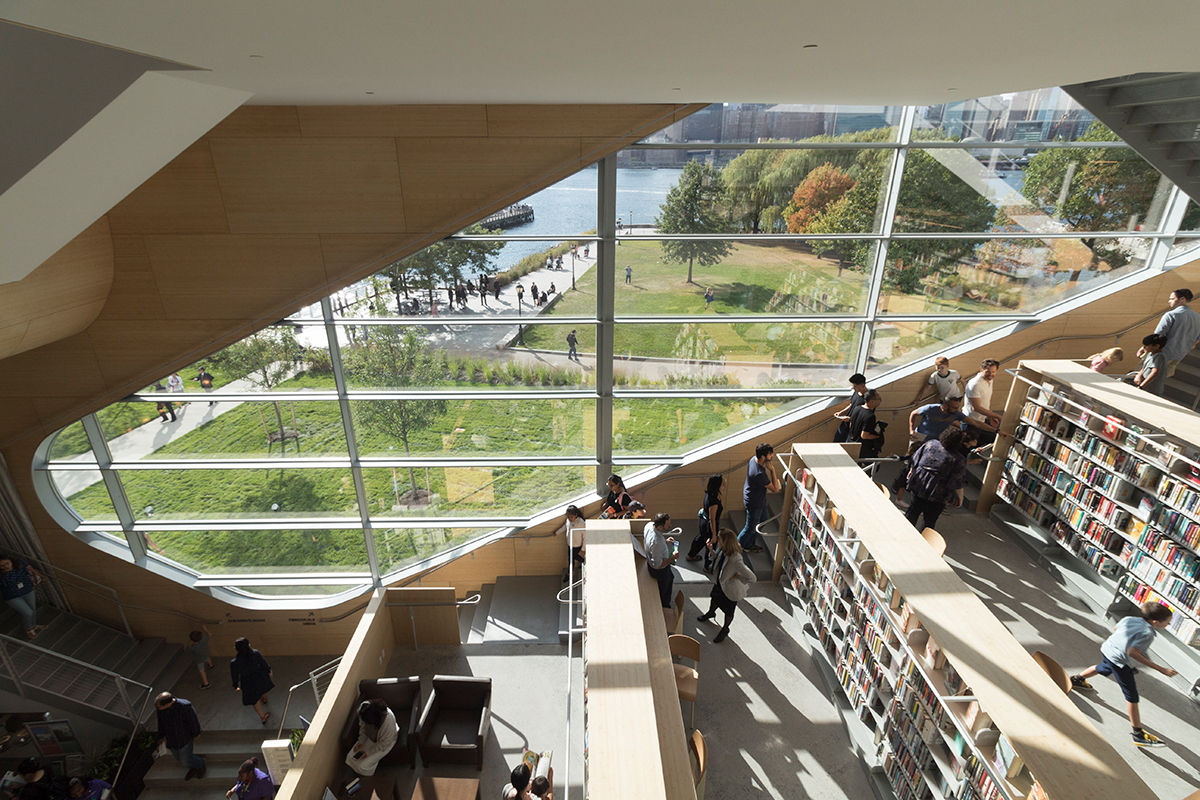 Steven Holl's Queens Library Opens