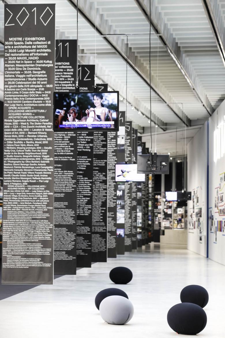 Inside Outside Does MAXXI