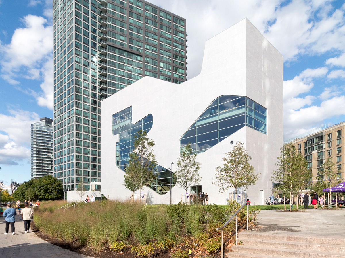 Steven Holl's Queens Library Opens