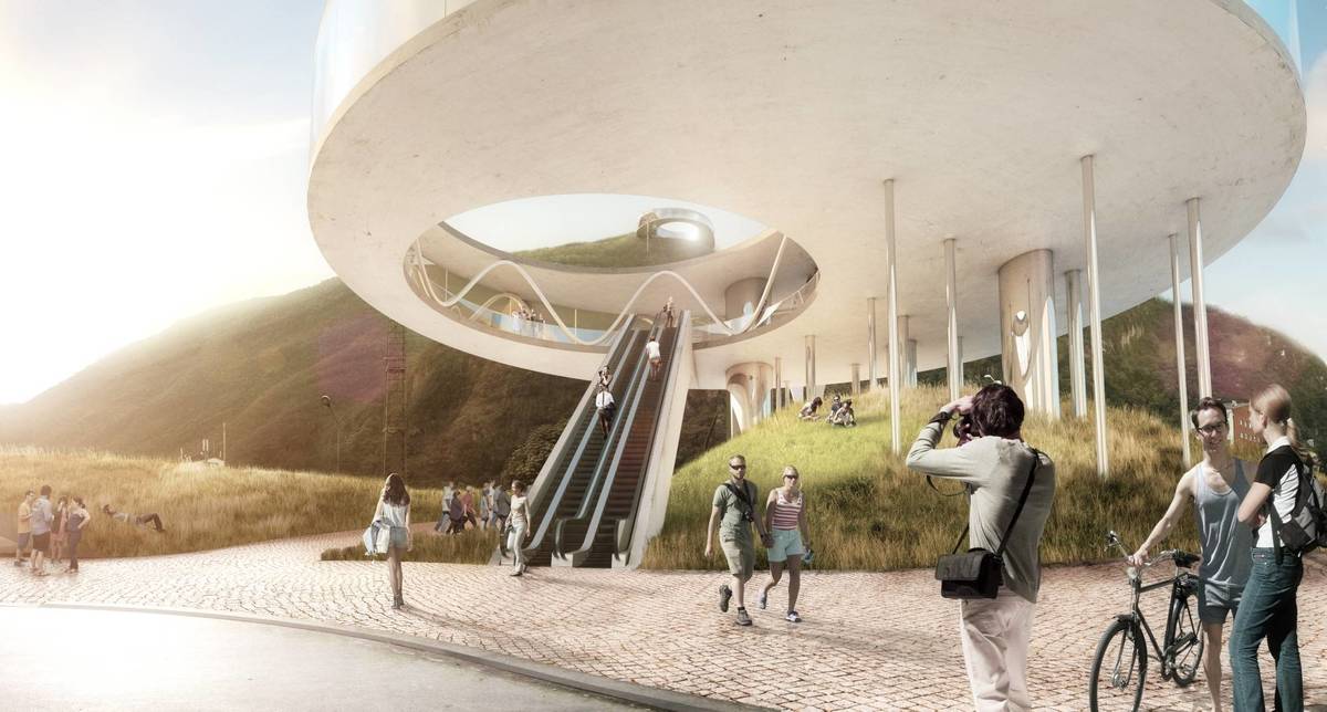Snøhetta Wins Cable Car Competition