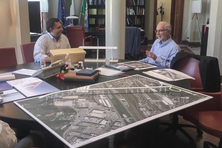 Entrevista a Luca Zevi sobre el derrumbe del puente de Génova