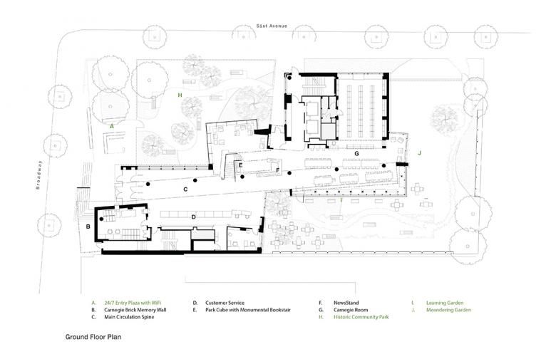 Elmhurst Branch Library - Marpillero Pollak Architects