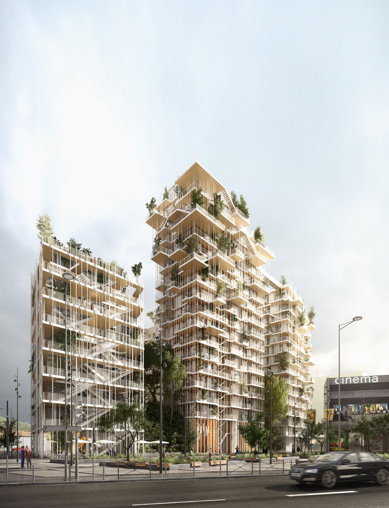 PROJET Canopia - Sou Fujimoto Architects, laisné roussel