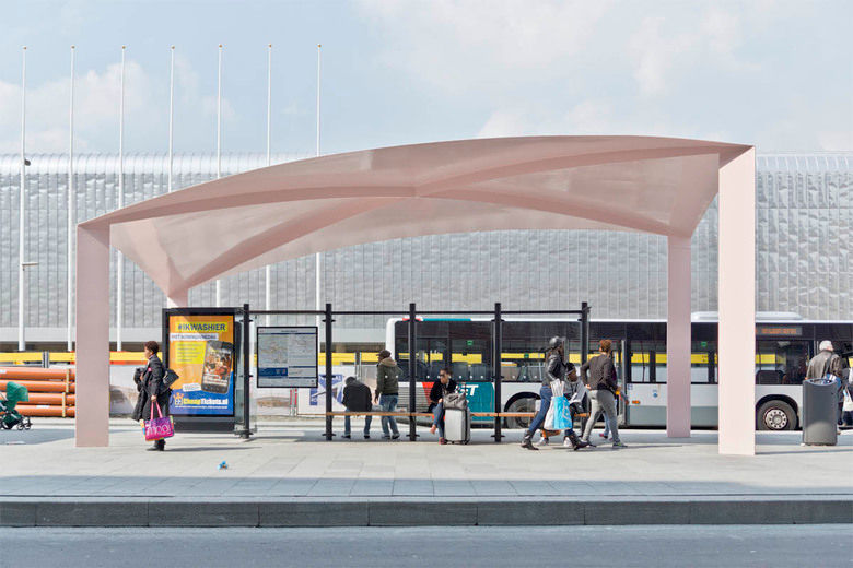 Bus Station Canopies - Maxwan Architects + Urbanists
