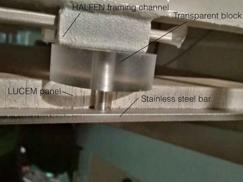 A 'Salt Crystal' Made with LUCEM Translucent Concrete