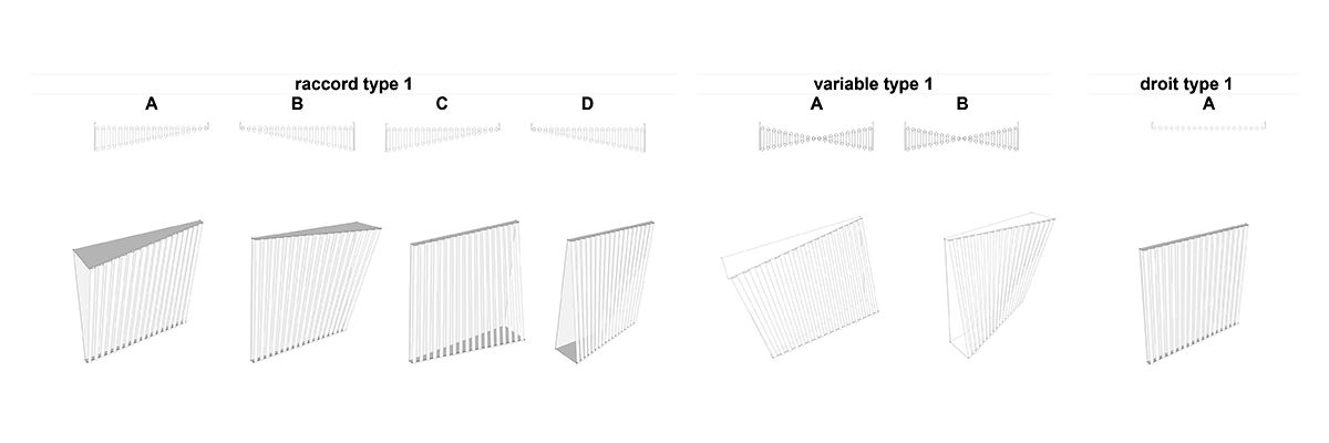 A Woven Facade of Metal Tubes