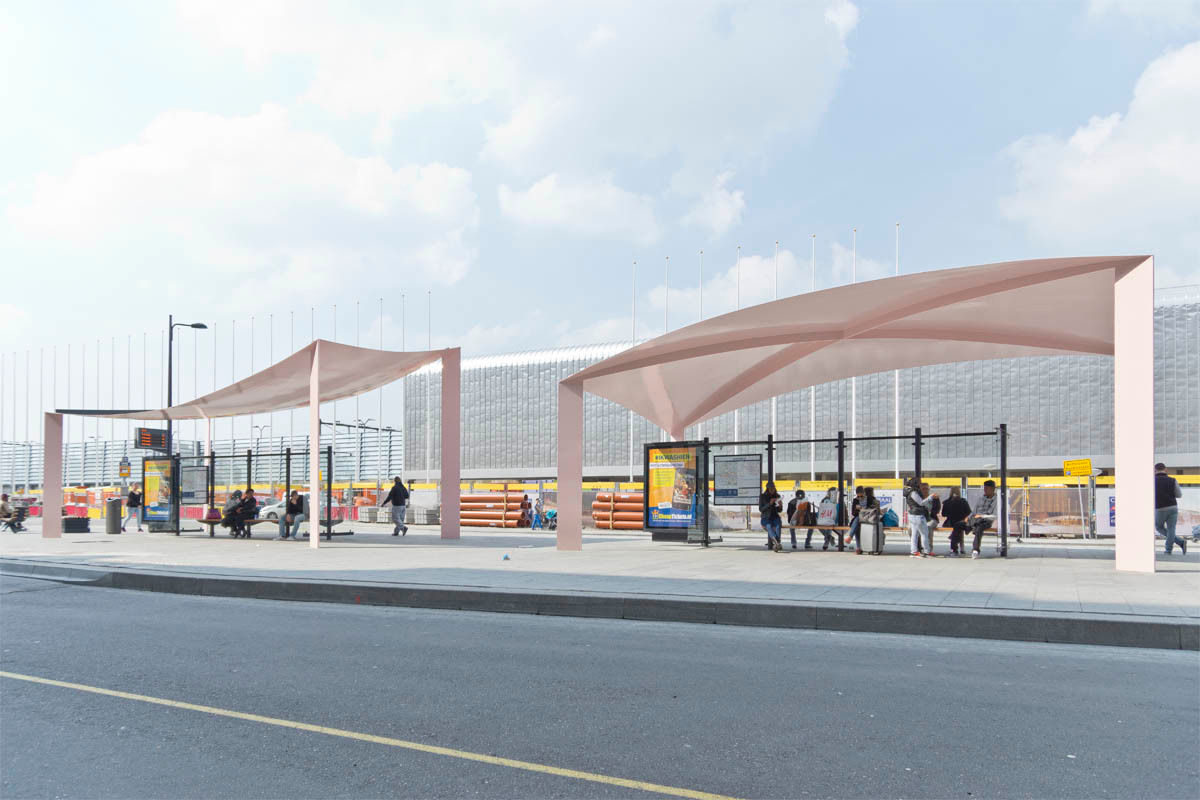 Bus Station Canopies - Maxwan Architects + Urbanists