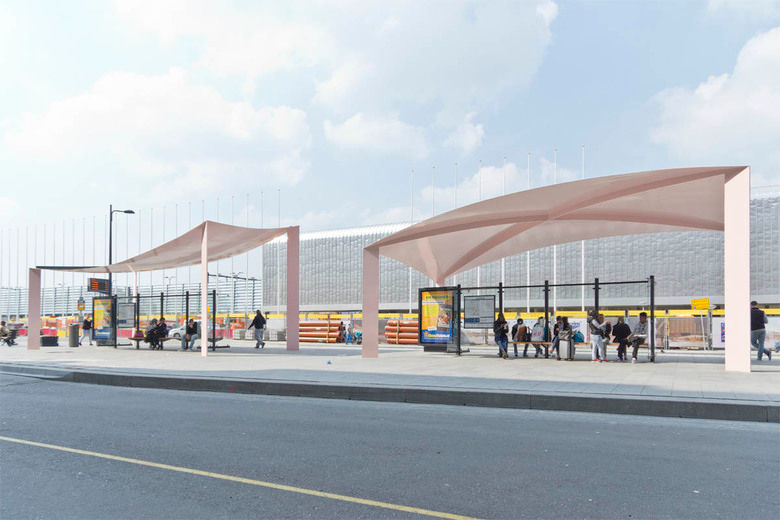 Bus Station Canopies - Maxwan Architects + Urbanists