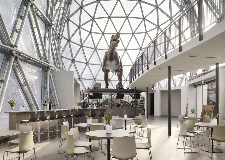 Empfangsgebäude "Mitoseum" im Saurierpark rimpf Architektur ...