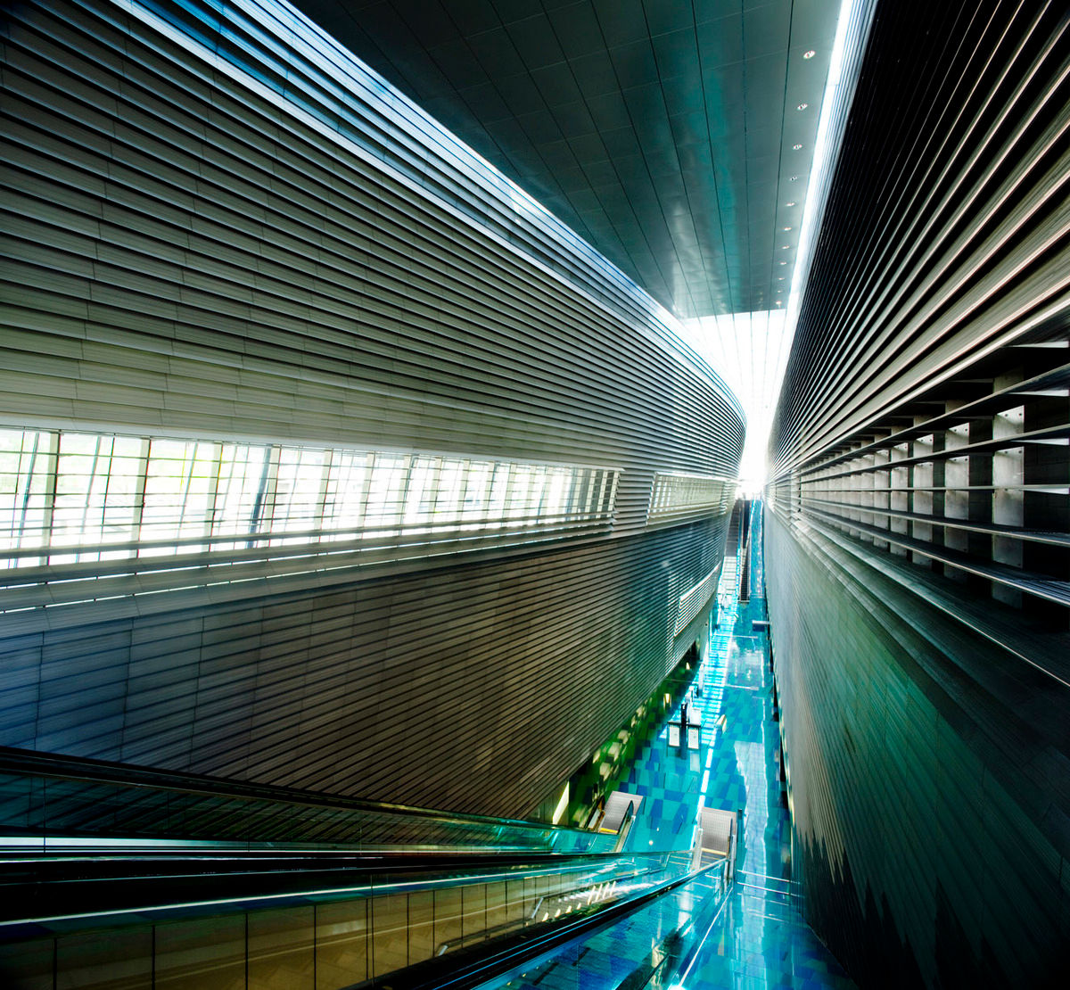 Stadium Mass Rapid Transit (MRT) Station WOHA