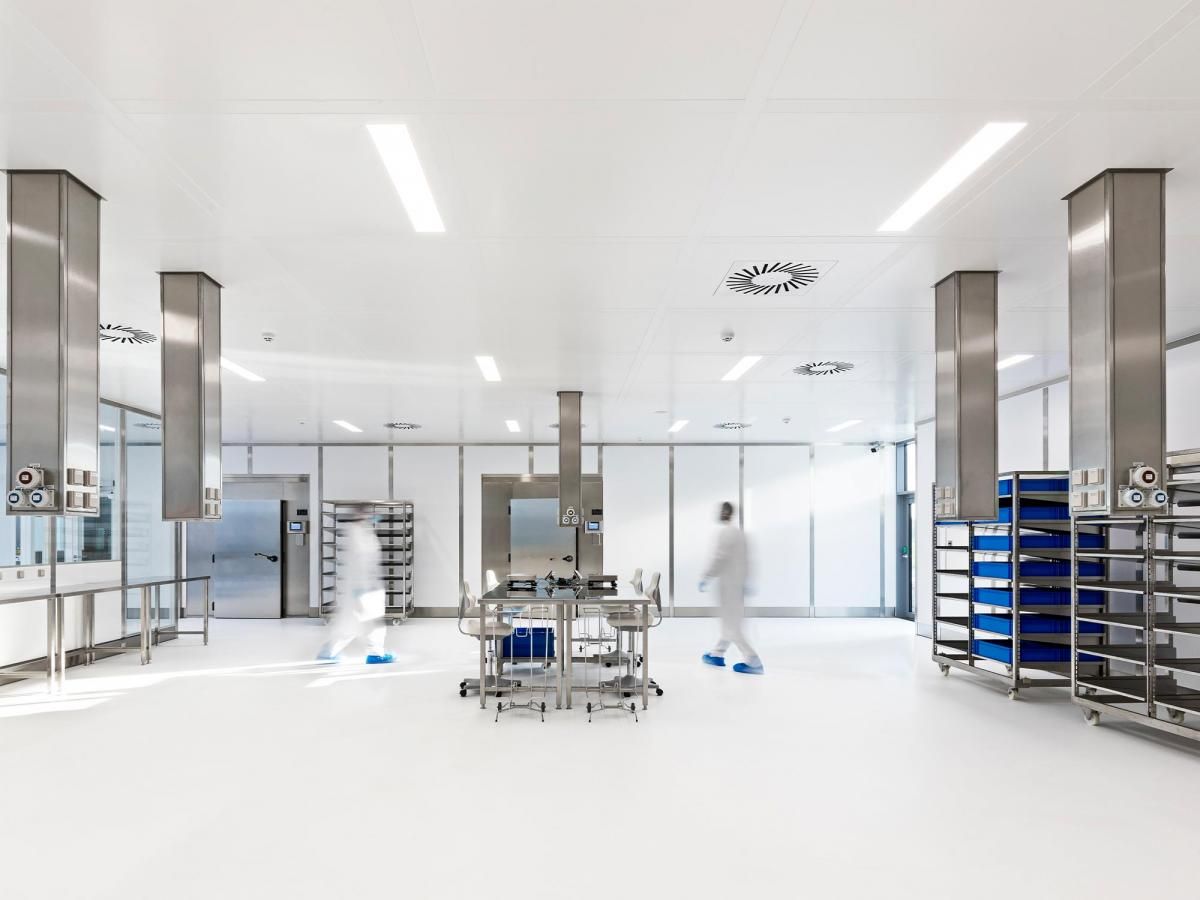 Progressiver Reinraumausbau Lindner Group