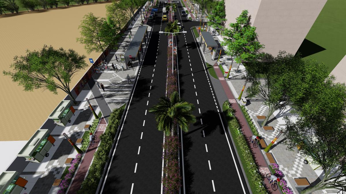 Vizag Street beautification CnT Architects