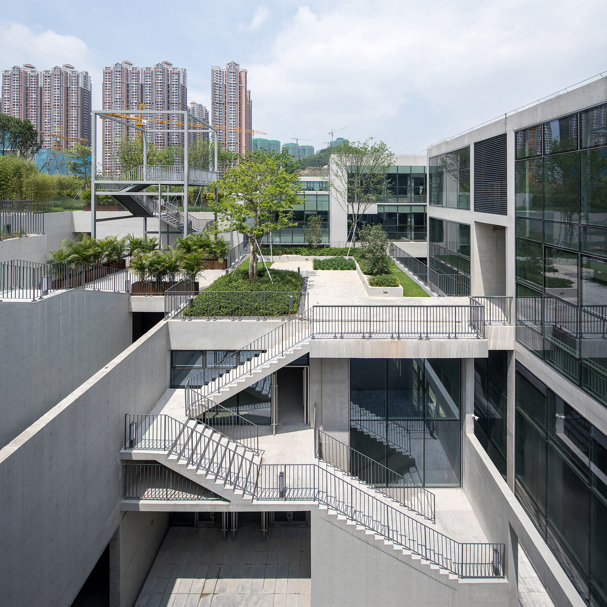 Terraced-City: Plot A3, Vanke Design Commune, Liuxiandong, Shenzhen ...