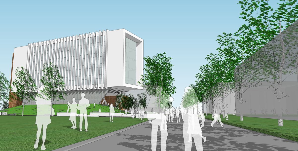 Aeronautical Department Block architectureRED