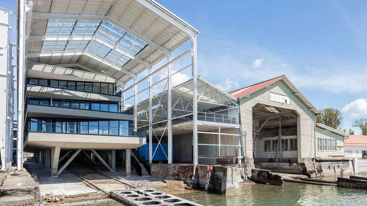 Umbau und Sanierung von Bestandshallen an der Bodan-Werft in Kressbronn ...