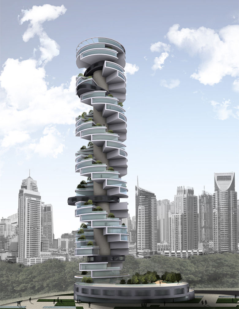 DNA Tower FPA Franzina + Partners Architettura