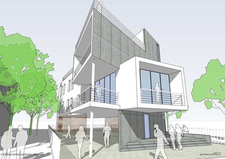 Service Apartments architectureRED