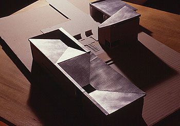 House with Funnel Roof NKS2 architects