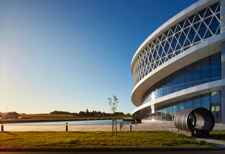 BARCO Belgium HQ Steven Massart - Architectuurfotografie