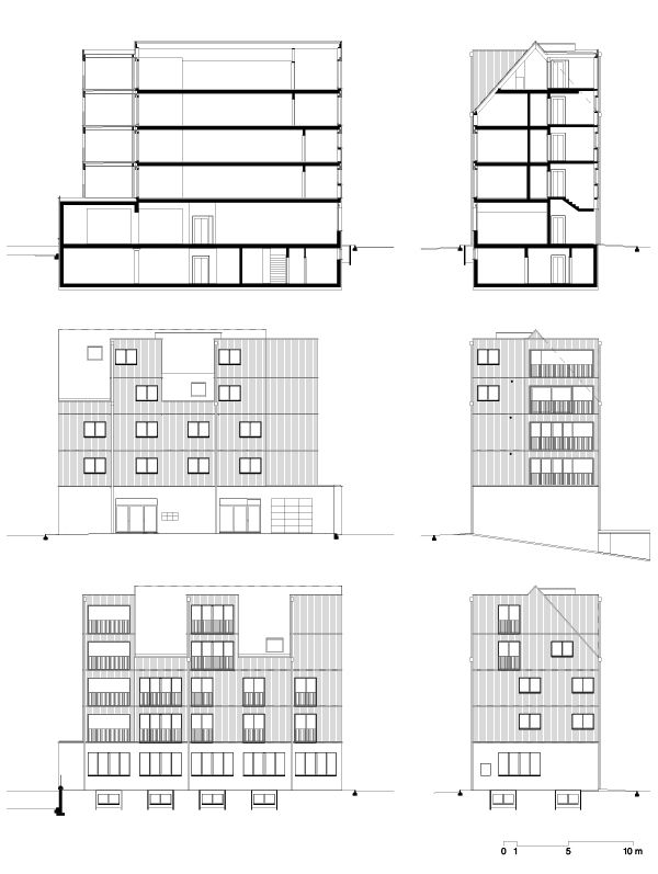 Neubau Wohn- und Geschäftshaus Museumstrasse Beda Dillier