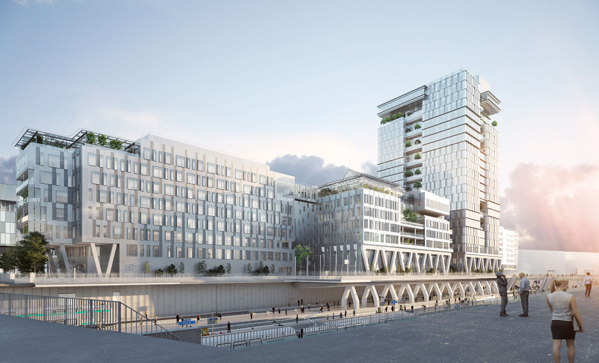 Archipel - Vinci Headquarters VIGUIER architecture urbanisme paysage