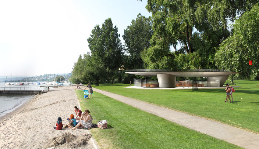 Strandbad Mythenquai Marcel Ferrier Architekt BSA SIA