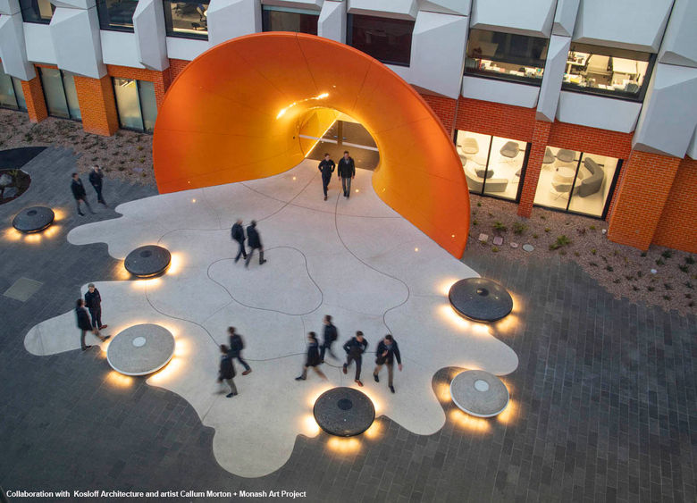 Monash University Western Precinct Landscape Rush\Wright Associates