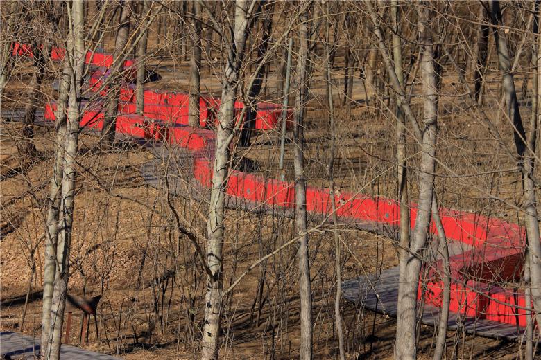 The Red Ribbon — Tanghe River Park Turenscape