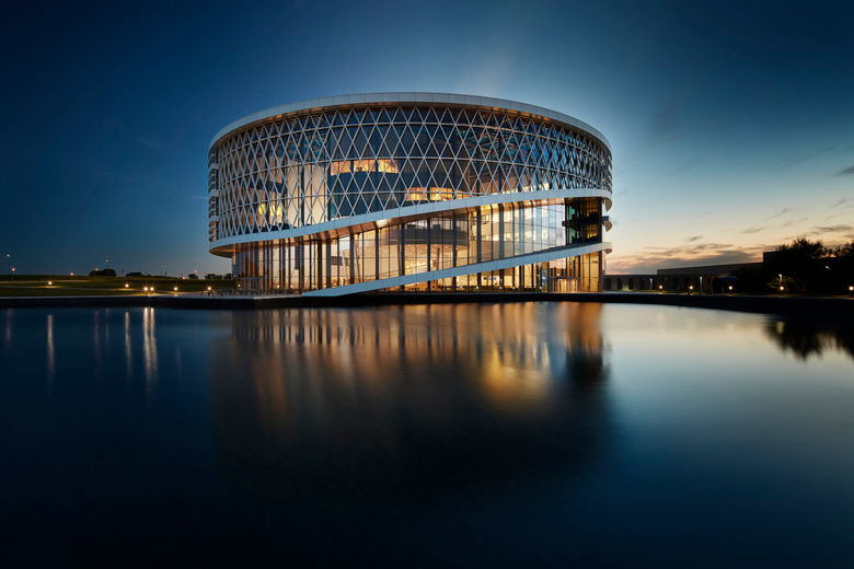 BARCO Belgium HQ Steven Massart - Architectuurfotografie