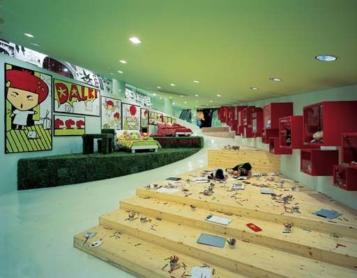 Dalki Theme Park and Shop Slade Architecture