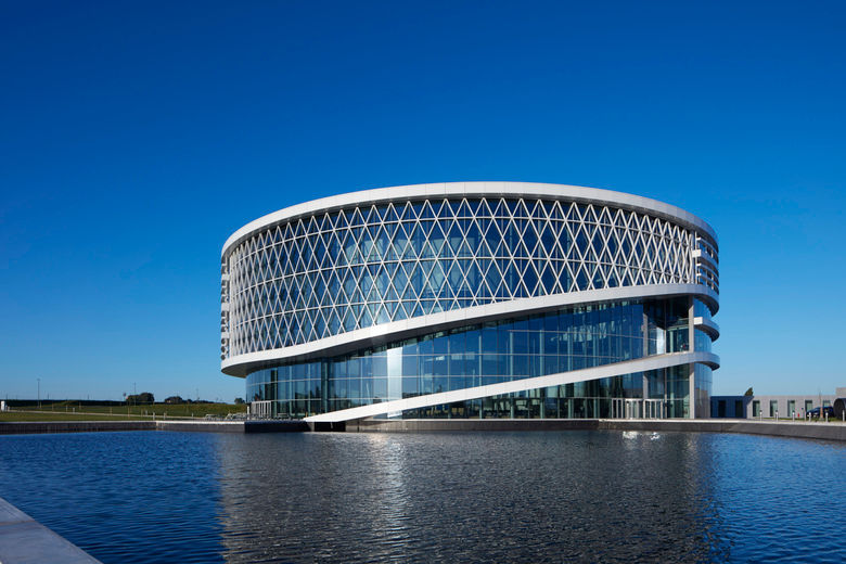 BARCO Belgium HQ Steven Massart - Architectuurfotografie