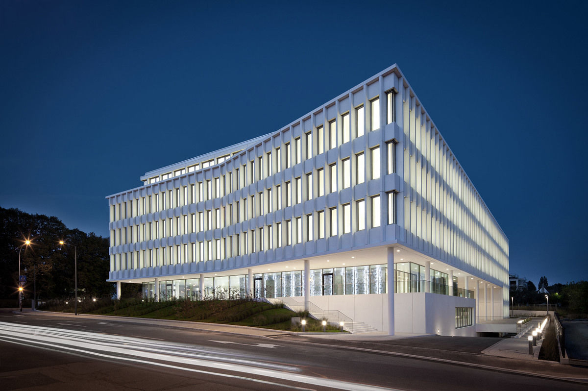 CSSF, Sitz der Finanzaufsicht von Luxemburg JSWD Architekten