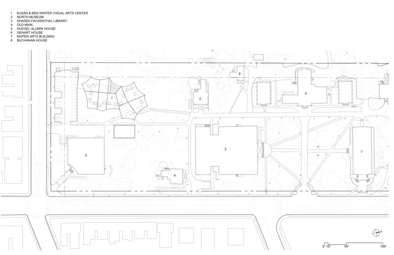 Winter Visual Arts Building, Franklin & Marshall Steven Holl Architects